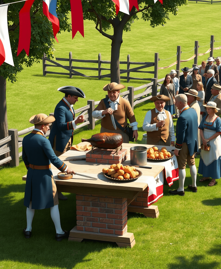 Politics and Barbecue: America’s 1776 Tradition – Uncle Clarence BBQ